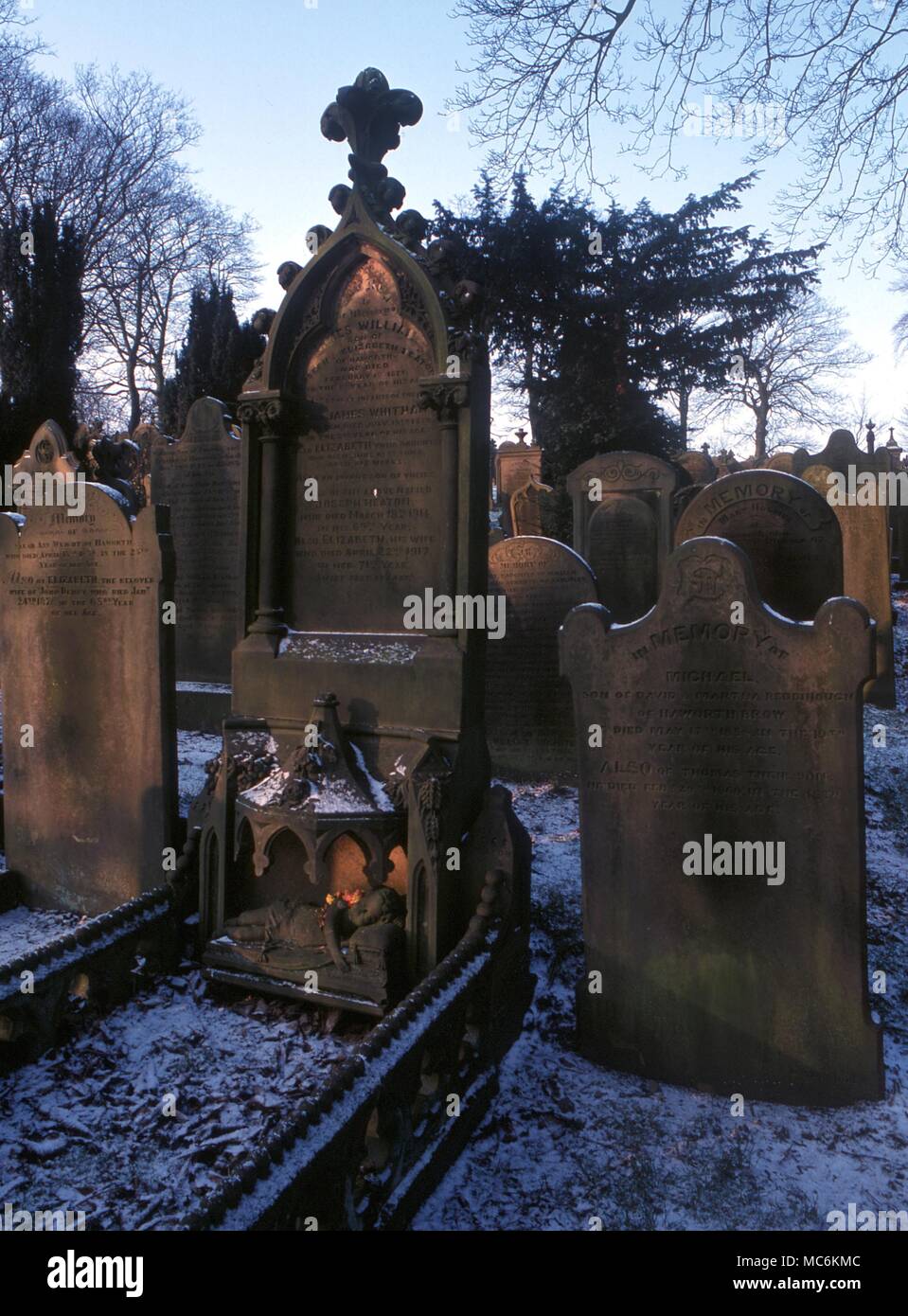 Haunted Places - Haworth, Yorkshire. The parish churchyard is said to ...