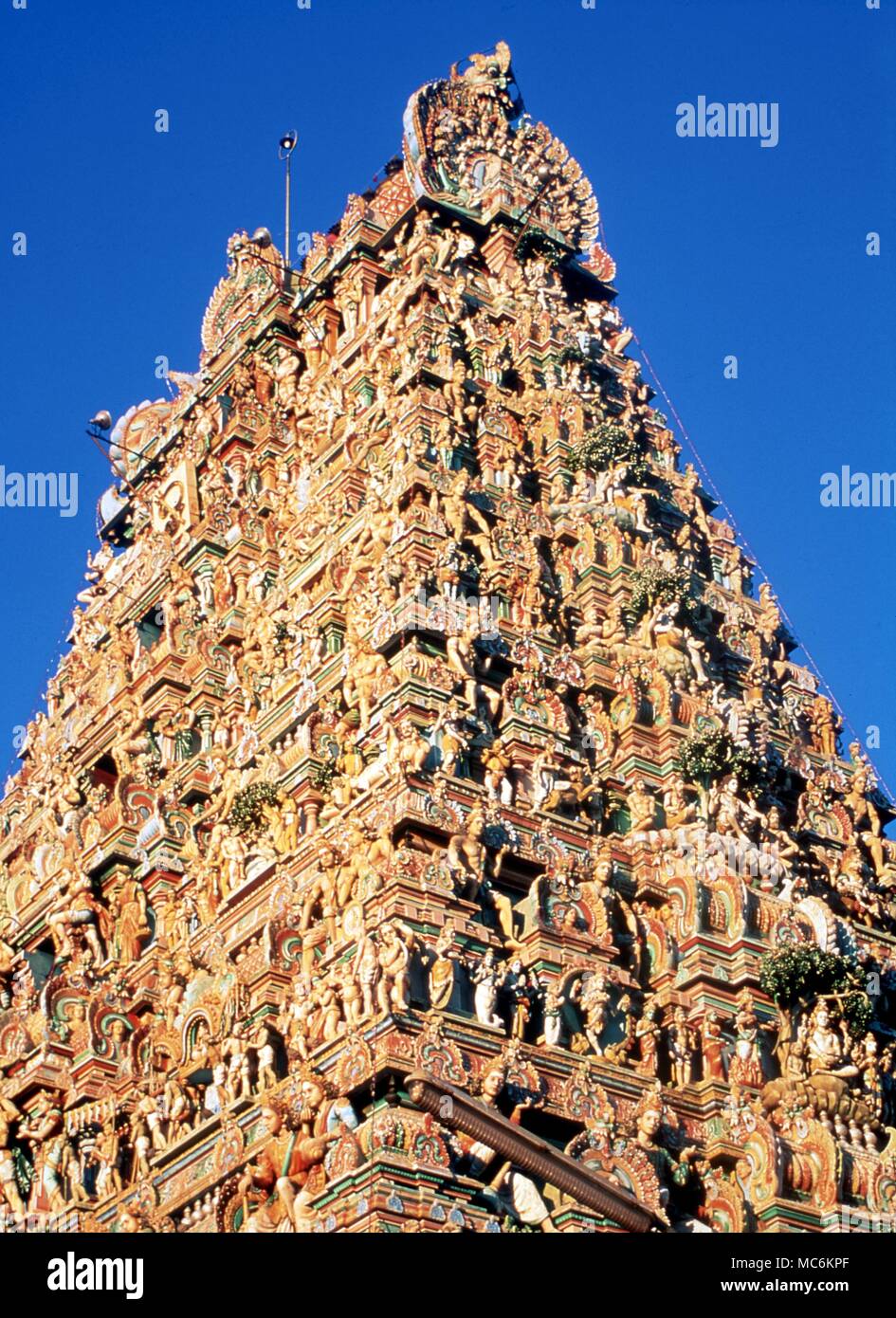Hinduism. The Kaapaleeshwara Temple in Madras, India Stock Photo - Alamy