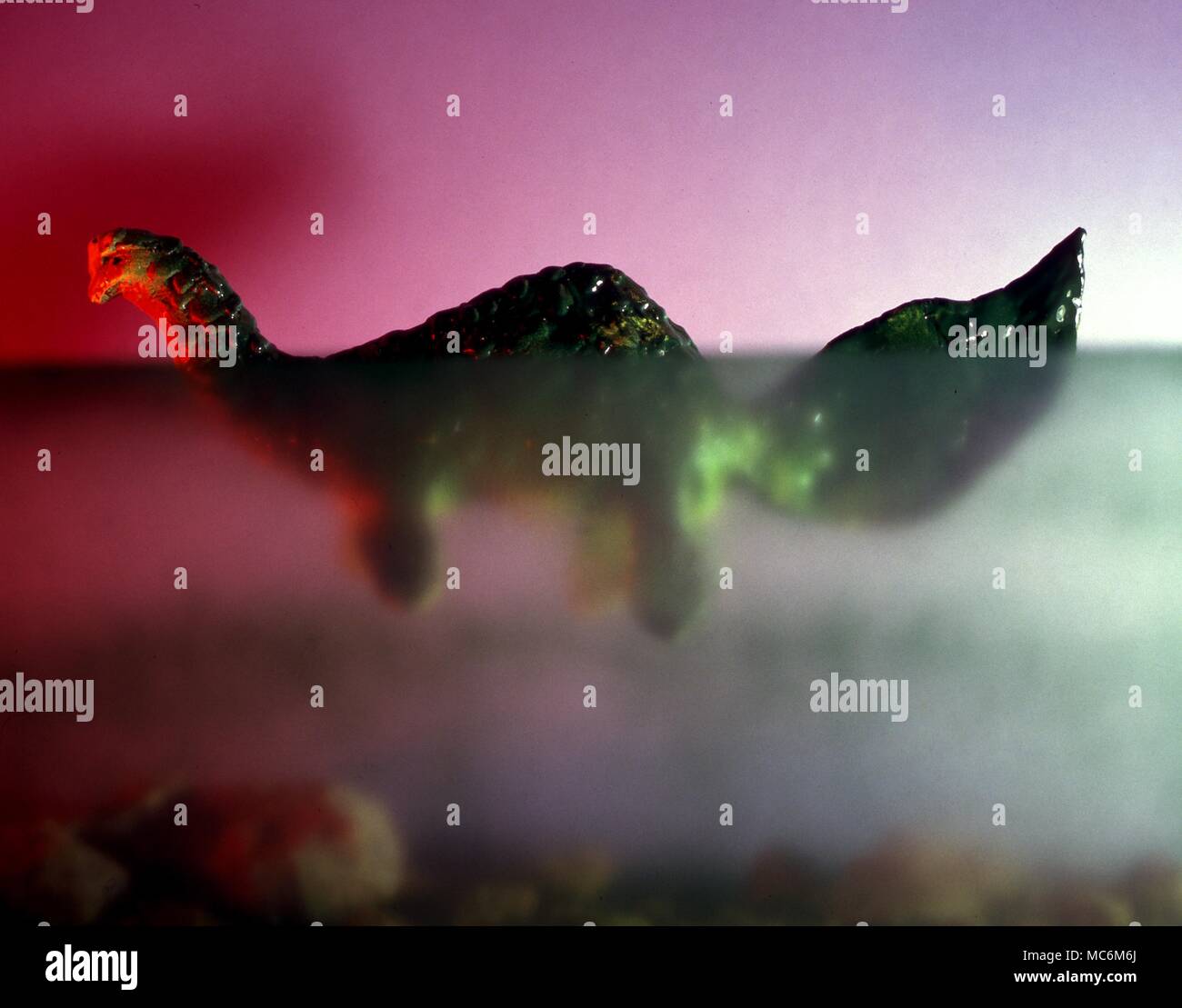Monsters - Nessie. Loch Ness Monster, constructed around authenticated ...