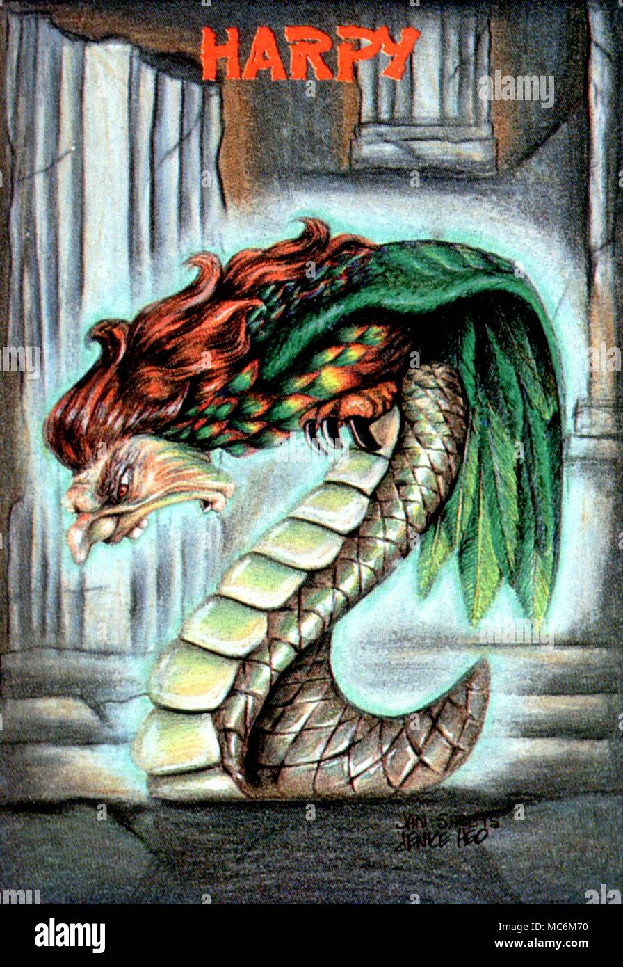 Winged monster hi-res stock photography and images - Alamy