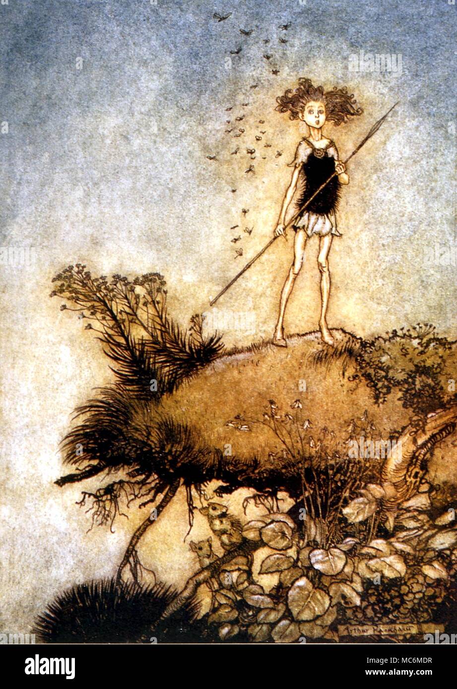 FAIRY TALES - 'One aloof stand sentinel' - a fairy set to guard Titania ...