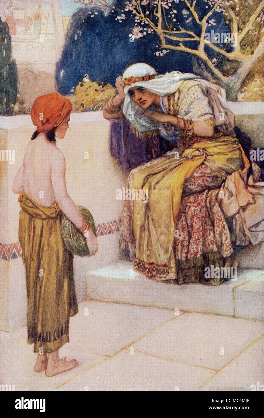 CHRISTIAN - OLD TESTAMENT - JEWISH MYTH 'The little captive maid' - the ...