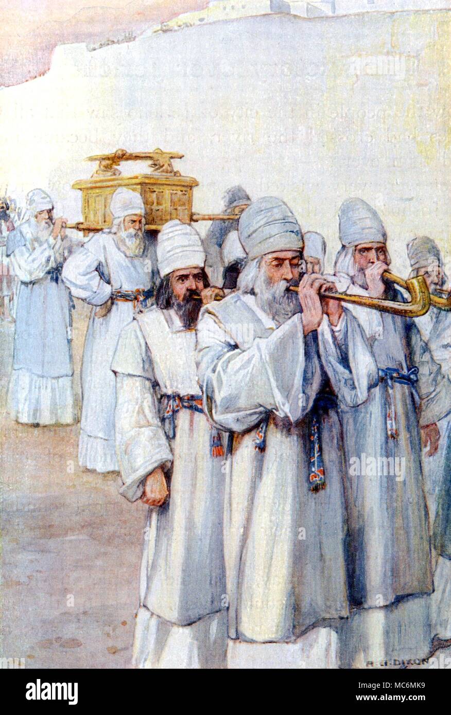 CHRISTIAN - JEWISH MYTH - ARK OF THE COVENANT 'The Priests bearing the ...