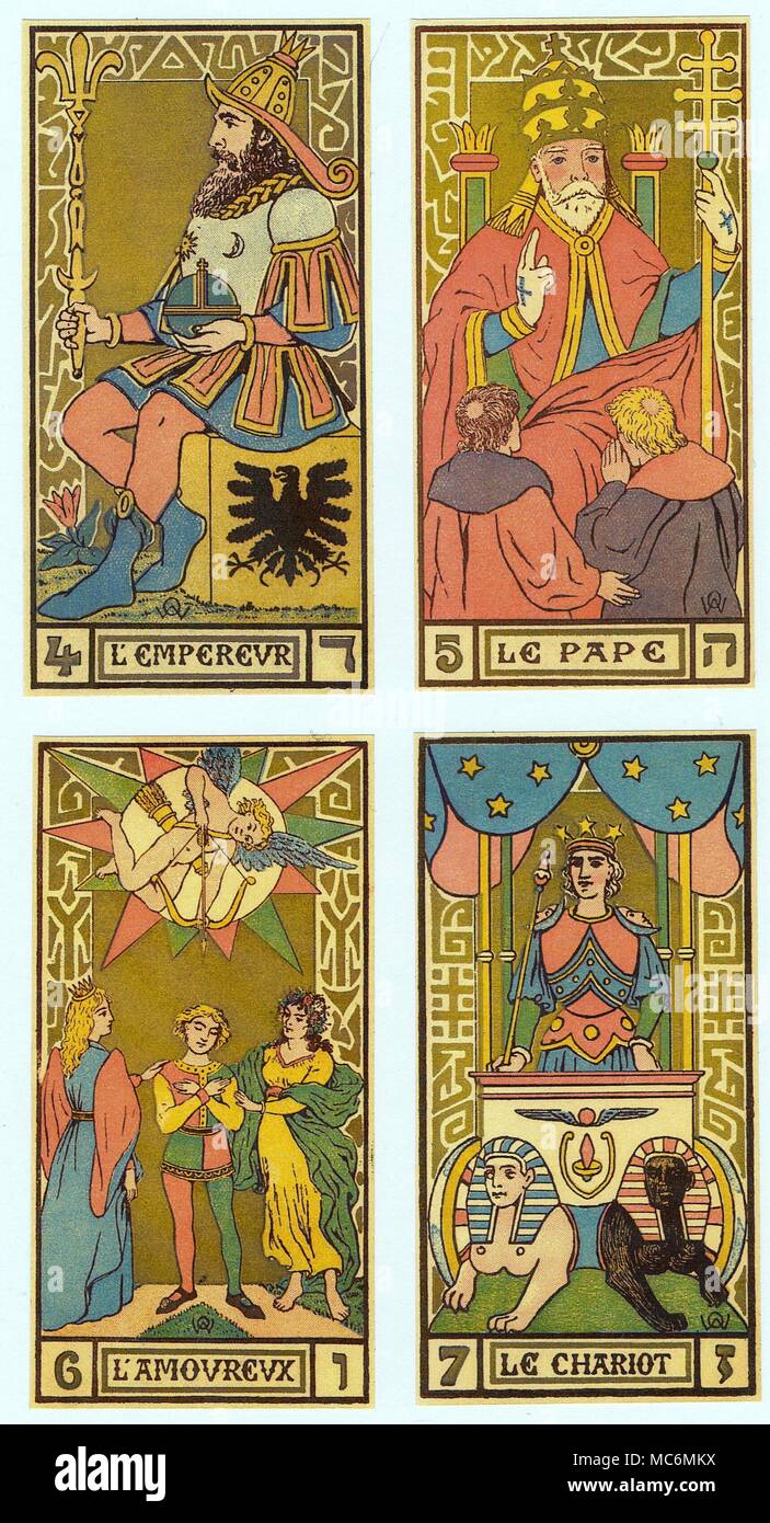 TAROT - OSWALD WIRTH DECK The second, revised and coloured Tarot deck ...