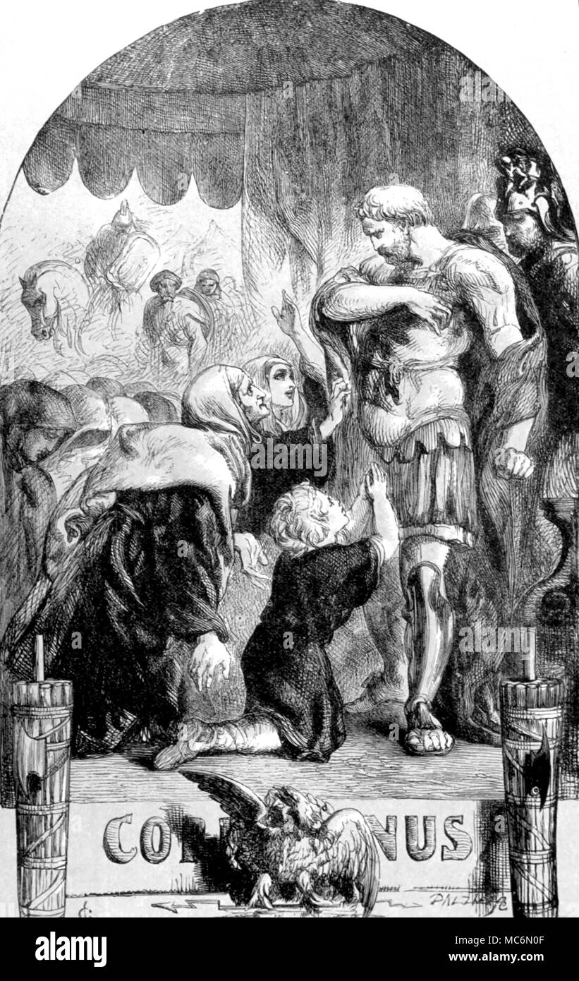 Shakespeare Coriolanus Play frontispiece to Coriolanus from woodcut and ...