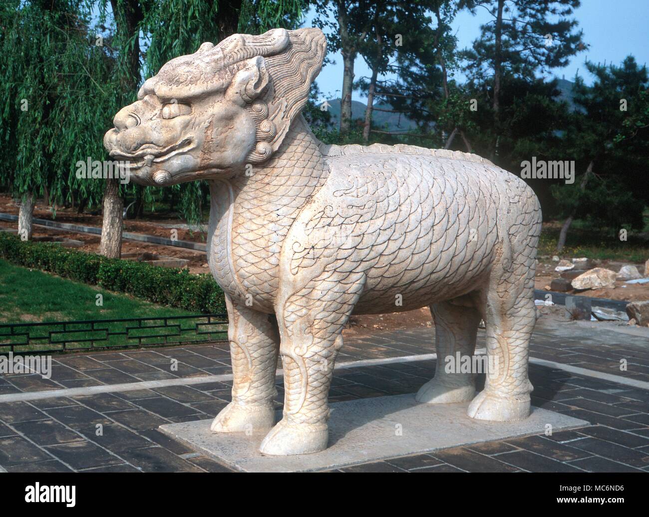 China Beijing Ming Tombs Dragon Stock Photo - Alamy