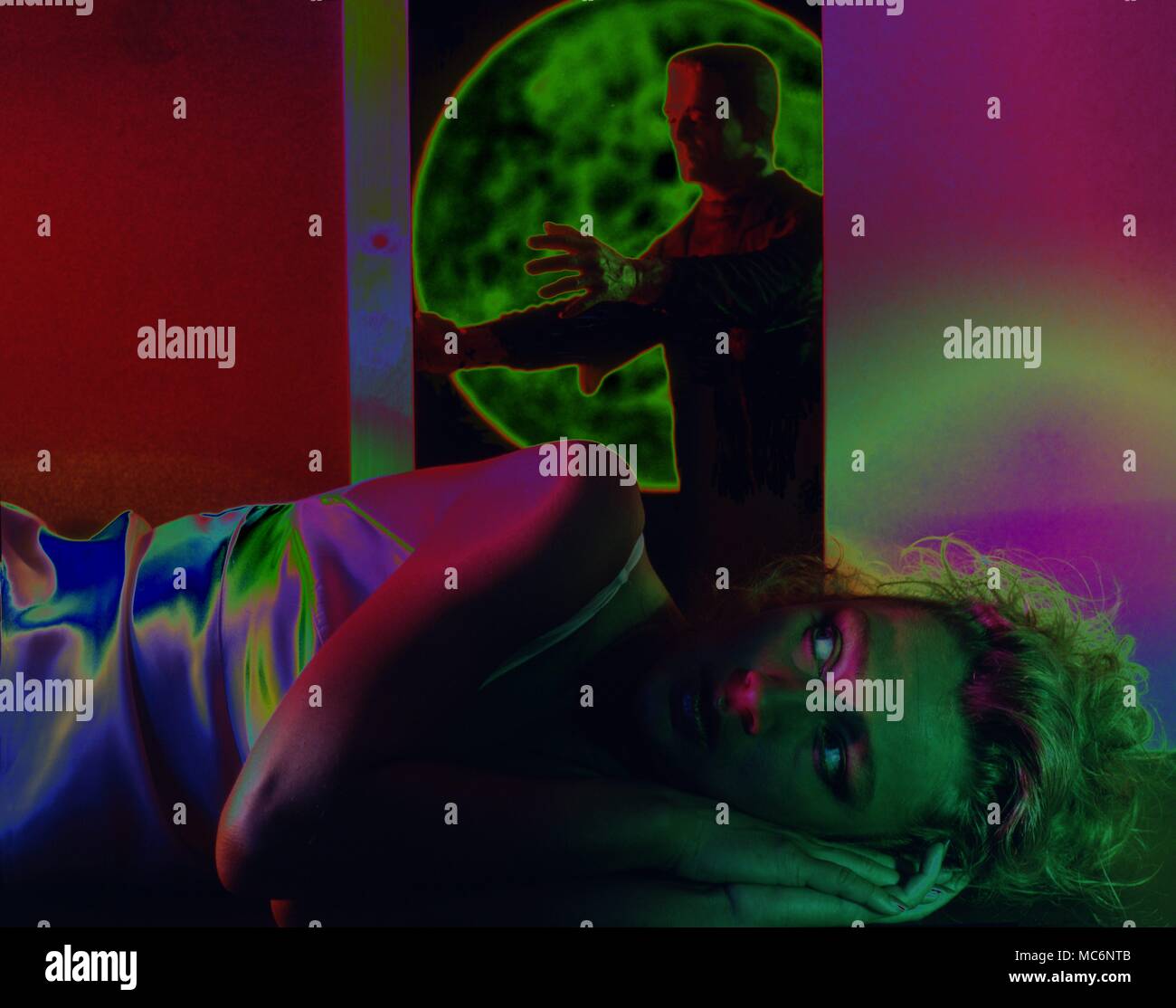 Illustration by Walker to Mary Shelley's story. FRANKENSTEIN - GIRL ...