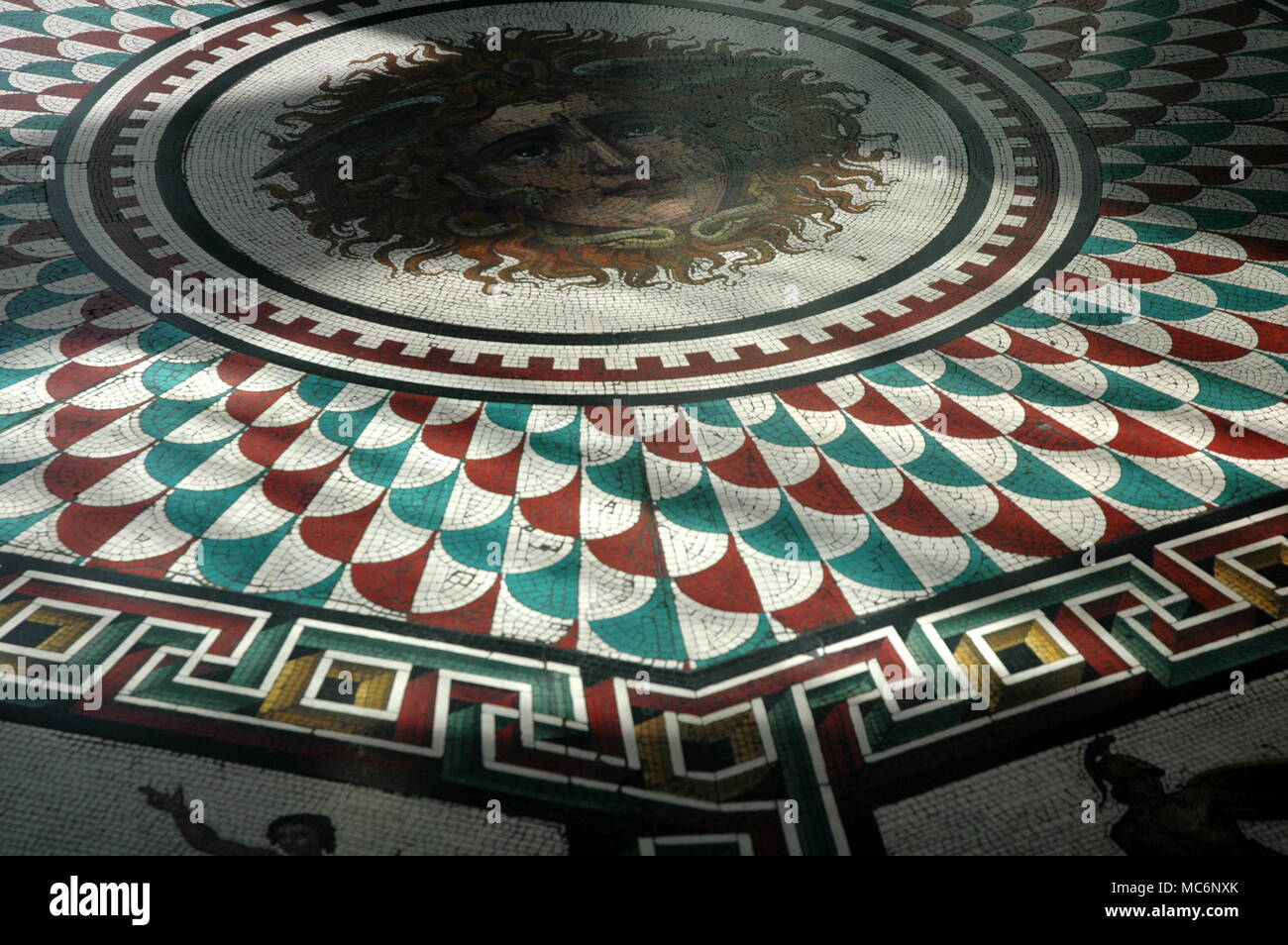 Roman mosaic medusa hi-res stock photography and images - Alamy