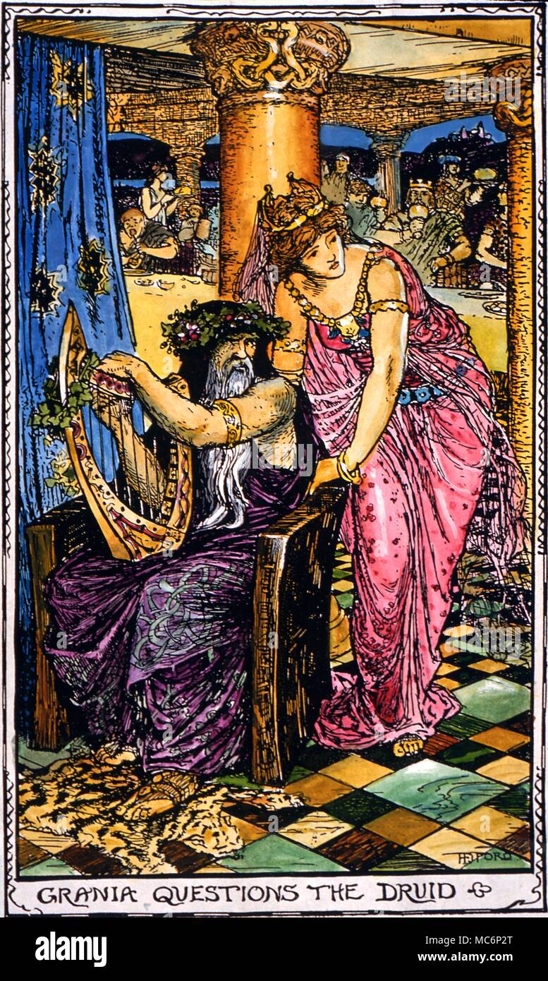 Grania questions the Druid- form Andrew Lang's 'Book of Romance'. In ...
