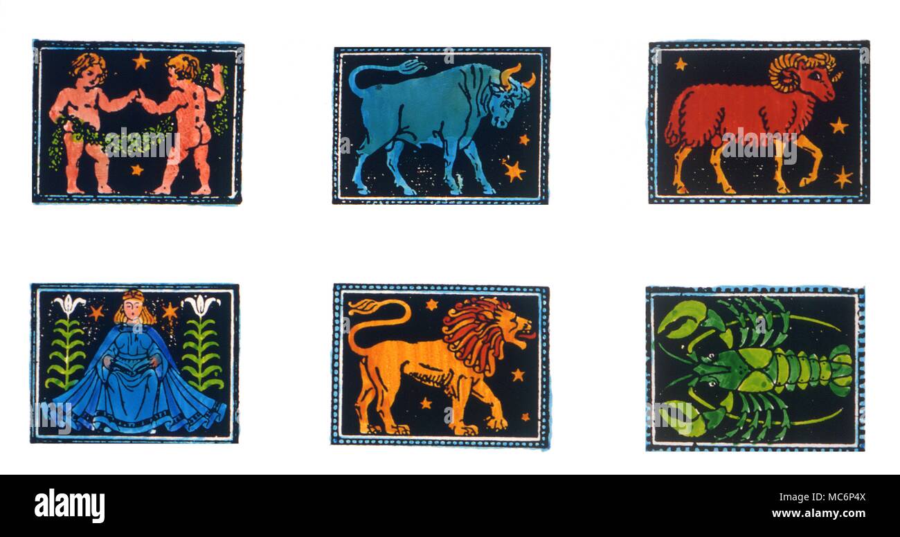 Zodiac signs in sequence 60 photos - Astrologytoyou.com