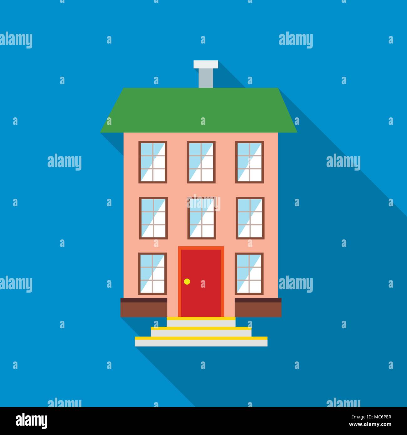 Cottage door rain Stock Vector Images - Alamy