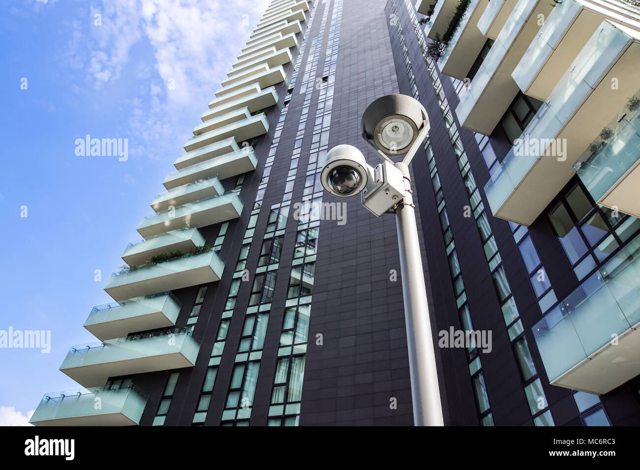 Milano , Italy 22 june 2017 :Security CCTV camera or surveillance ...