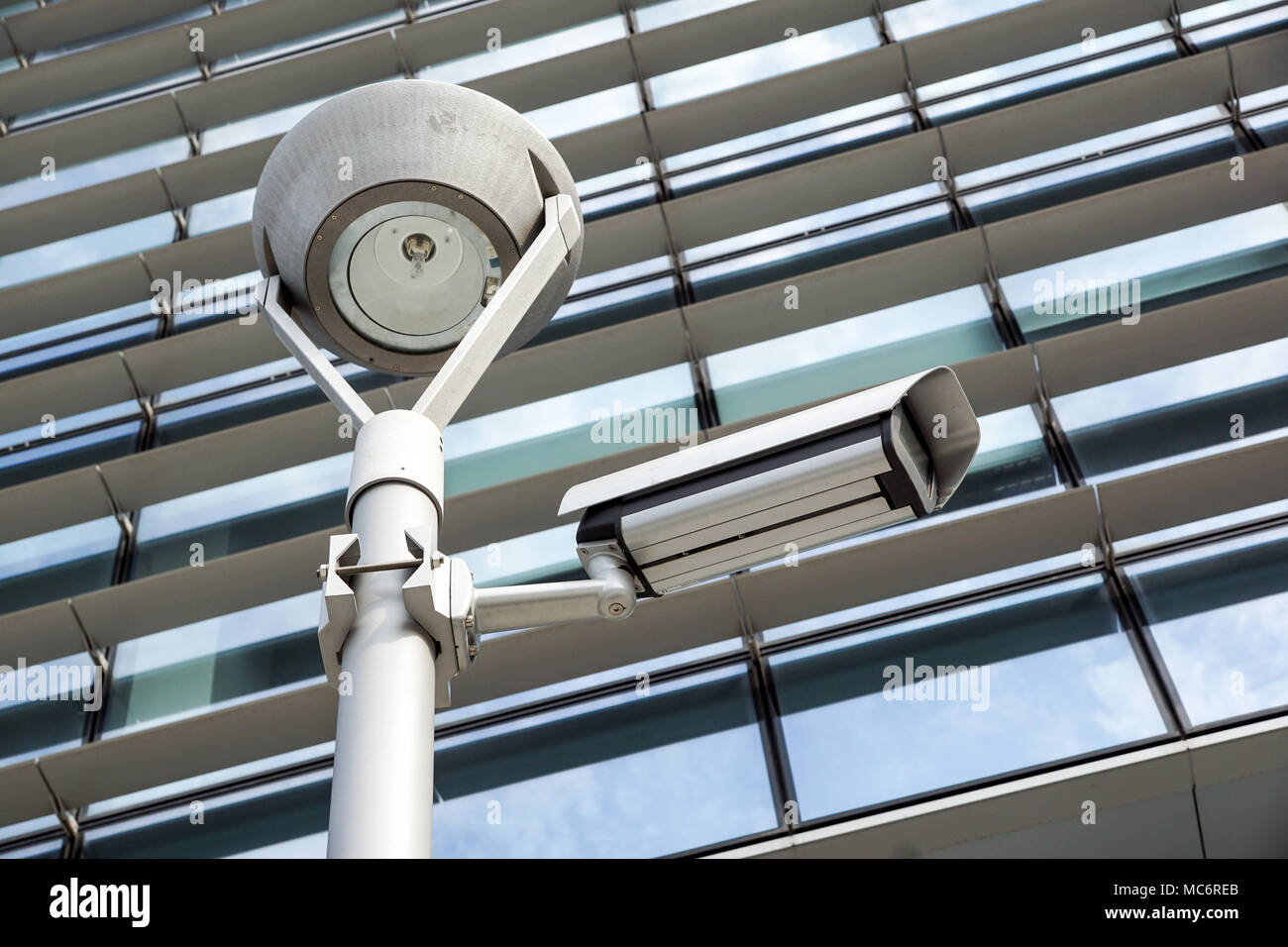 Security CCTV camera in office building Stock Photo - Alamy
