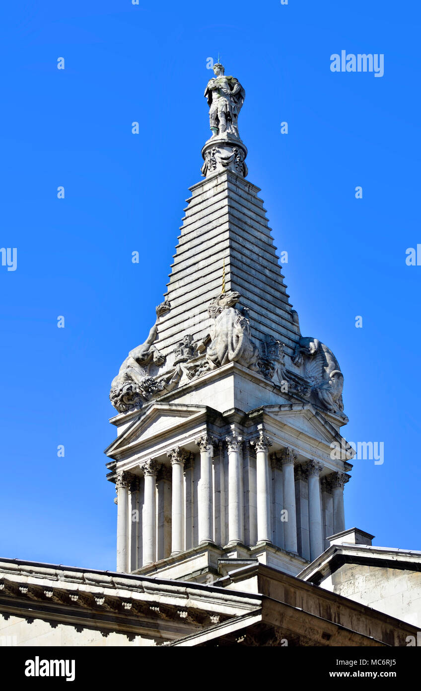 London, England, UK. St George's Parish Church, Bloomsbury. (Nicholas ...