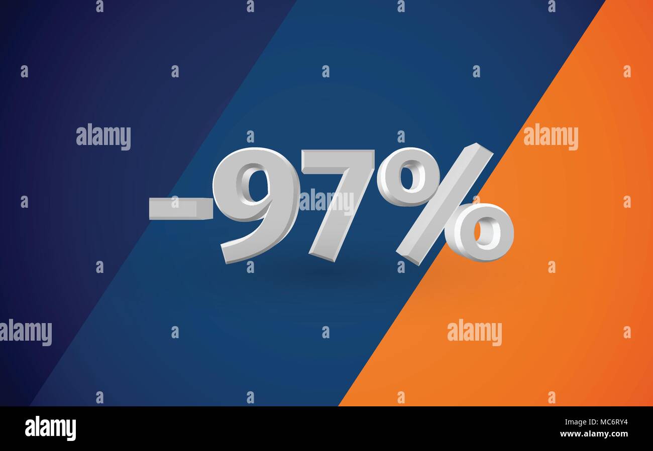 97 percentage hi-res stock photography and images - Alamy