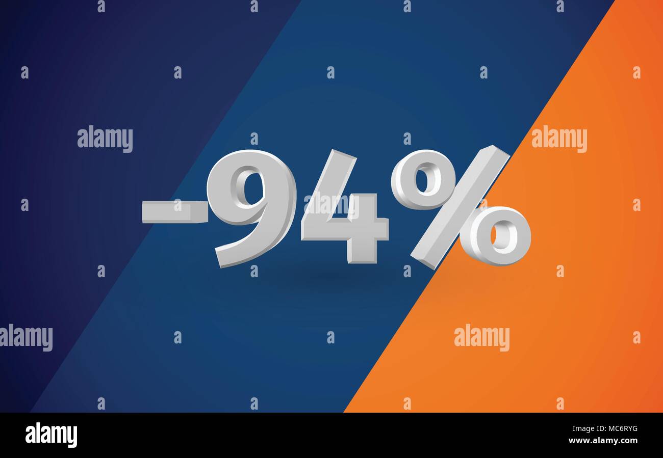 94 percentage hi-res stock photography and images - Alamy