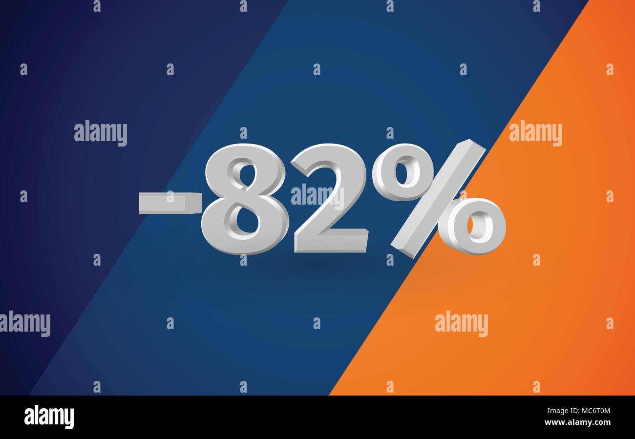 82 percentage hi-res stock photography and images - Alamy