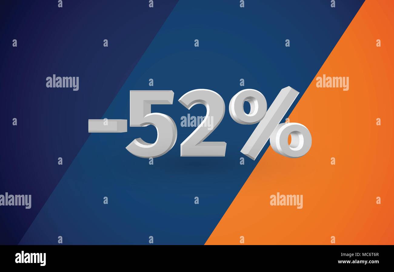 52 percent Stock Vector Images - Alamy