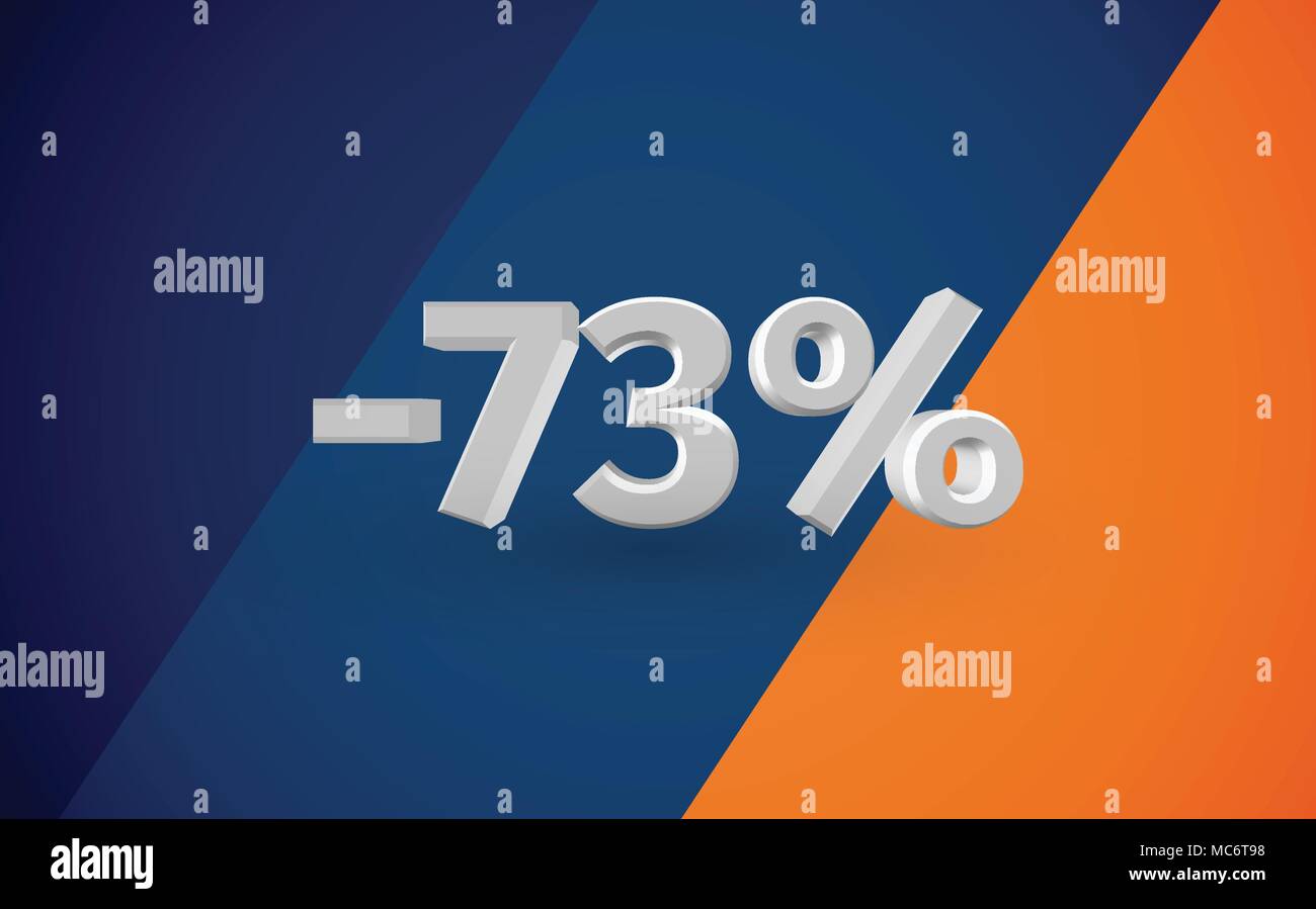 73 percentage hi-res stock photography and images - Alamy