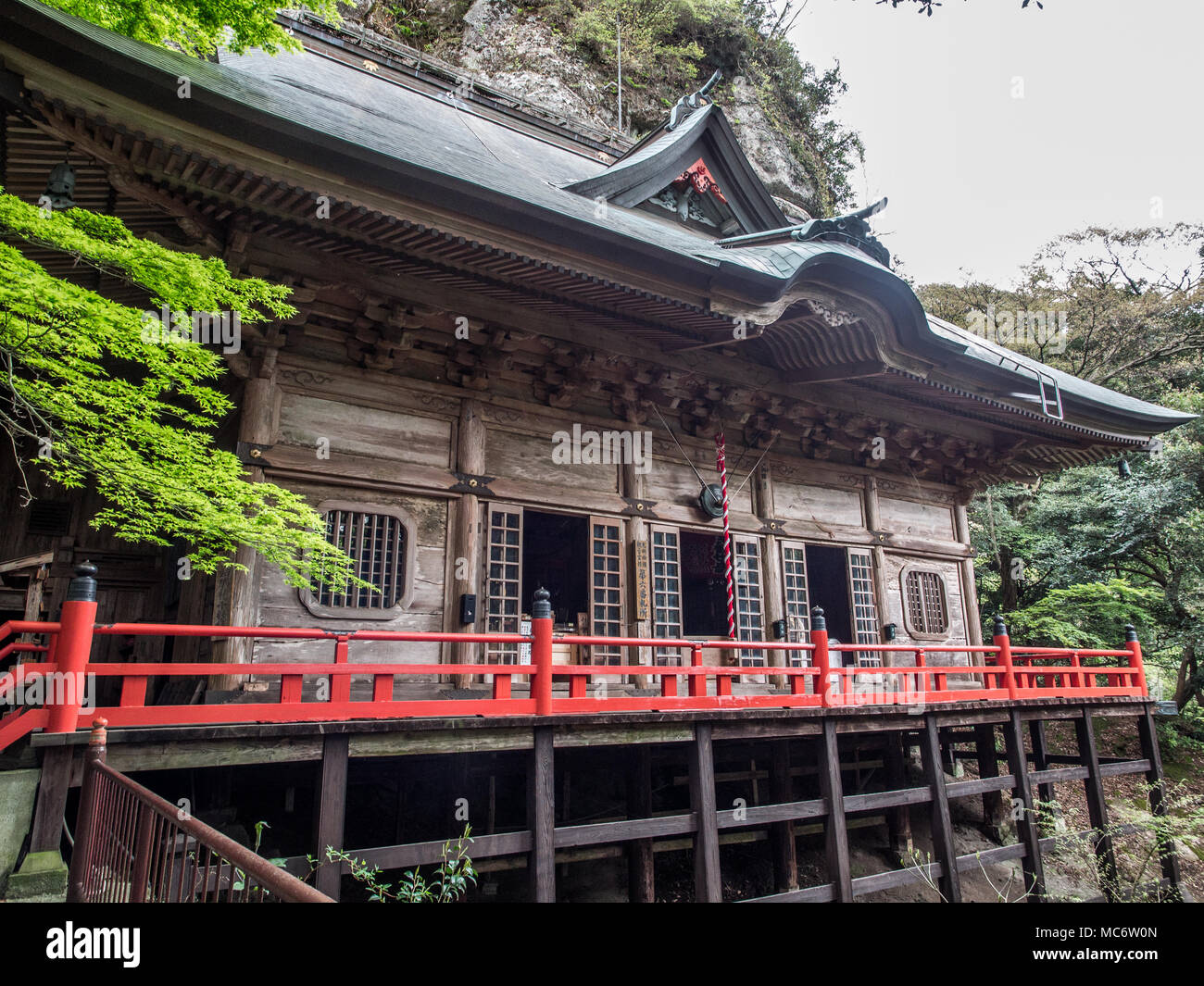 Okuno-In, Futagoji temple, Kunisaiki, Oita, Kyushu, Japan Stock Photo ...