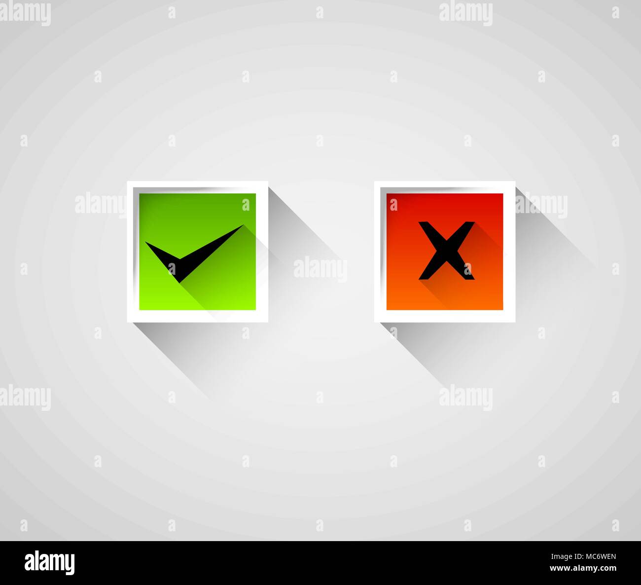 right, wrong square sign symbol set Stock Vector Image & Art - Alamy right, wrong square sign symbol set Stock Vector Image & Art - Alamy