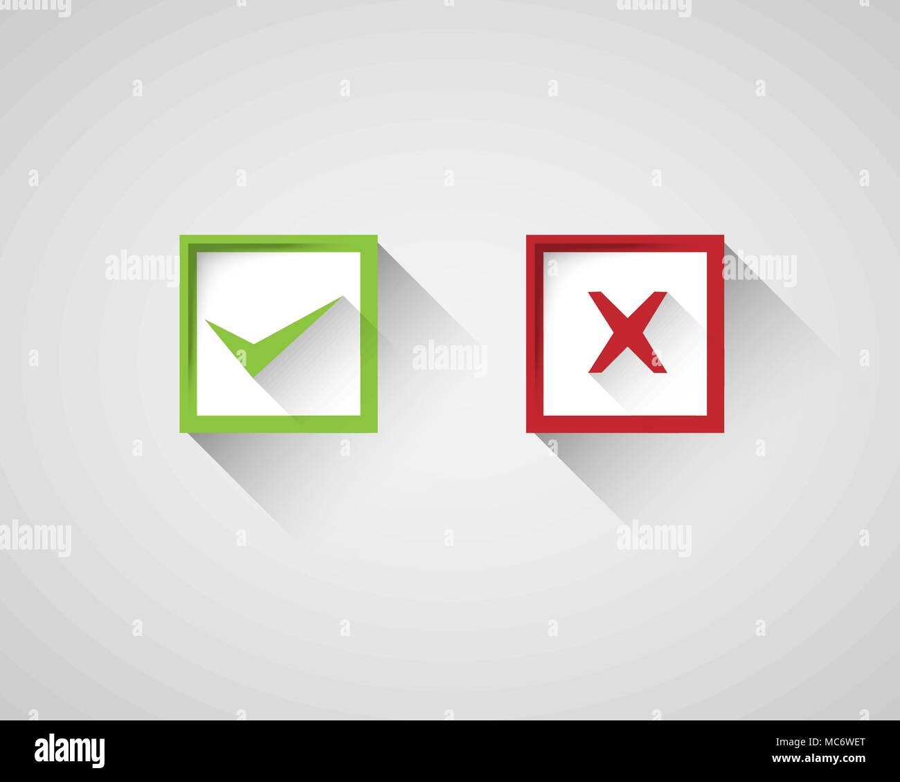 right, wrong square sign symbol set Stock Vector Image & Art - Alamy right, wrong square sign symbol set Stock Vector Image & Art - Alamy
