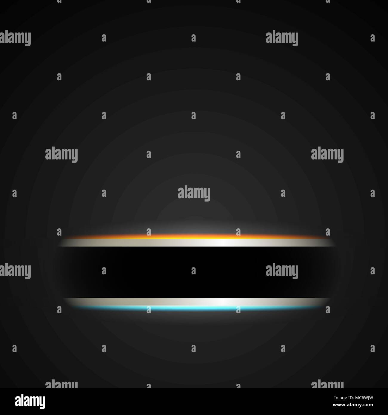 abstract dark background design with steel lines and neon light effect ...