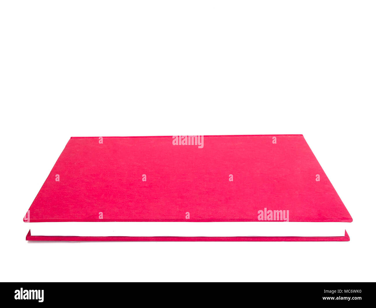 Red Book , Placed on a white background Stock Photo - Alamy