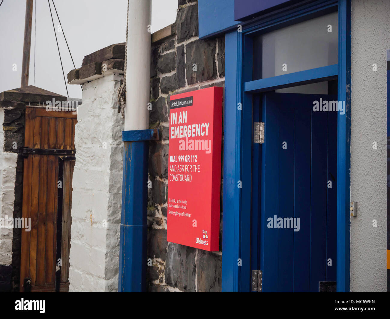 RNLI station at Donaghadee Stock Photo - Alamy