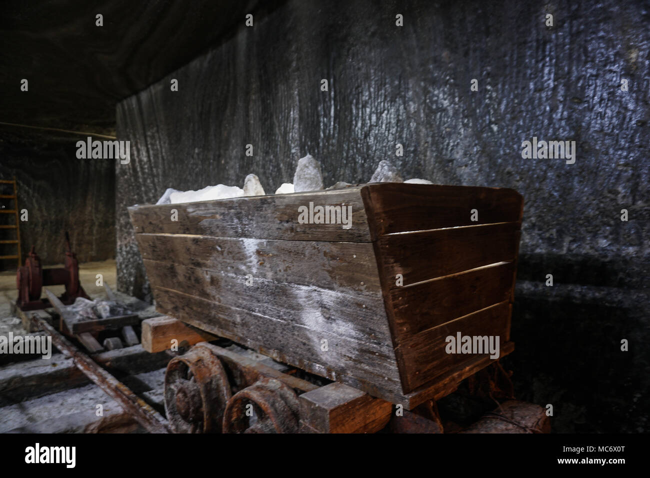 Salt mine railway hi-res stock photography and images - Alamy