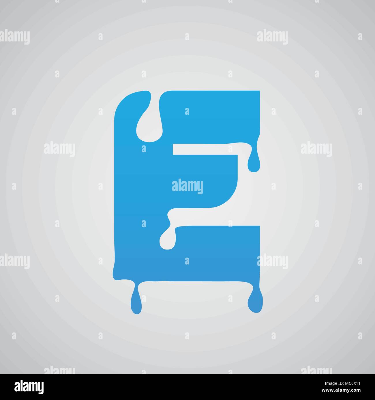 Blue flow character, vector Stock Vector Image & Art - Alamy