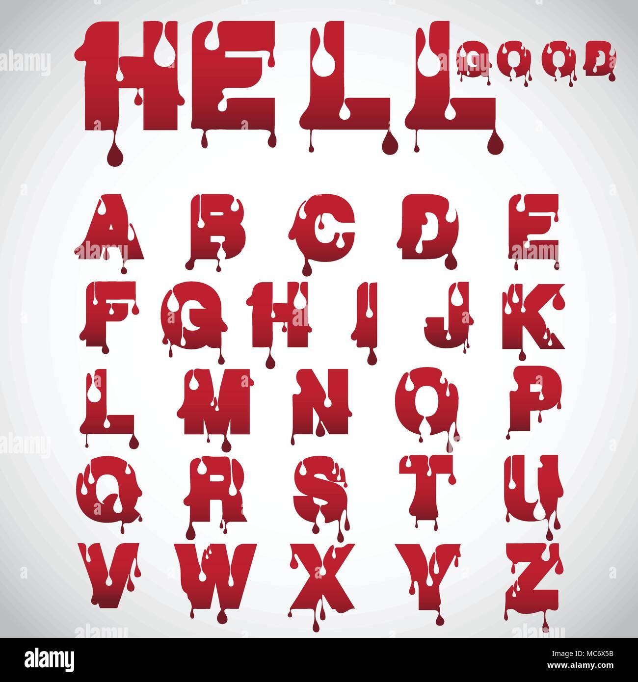 "Hell good" made from flow font, vector Stock Vector Image & Art - Alamy