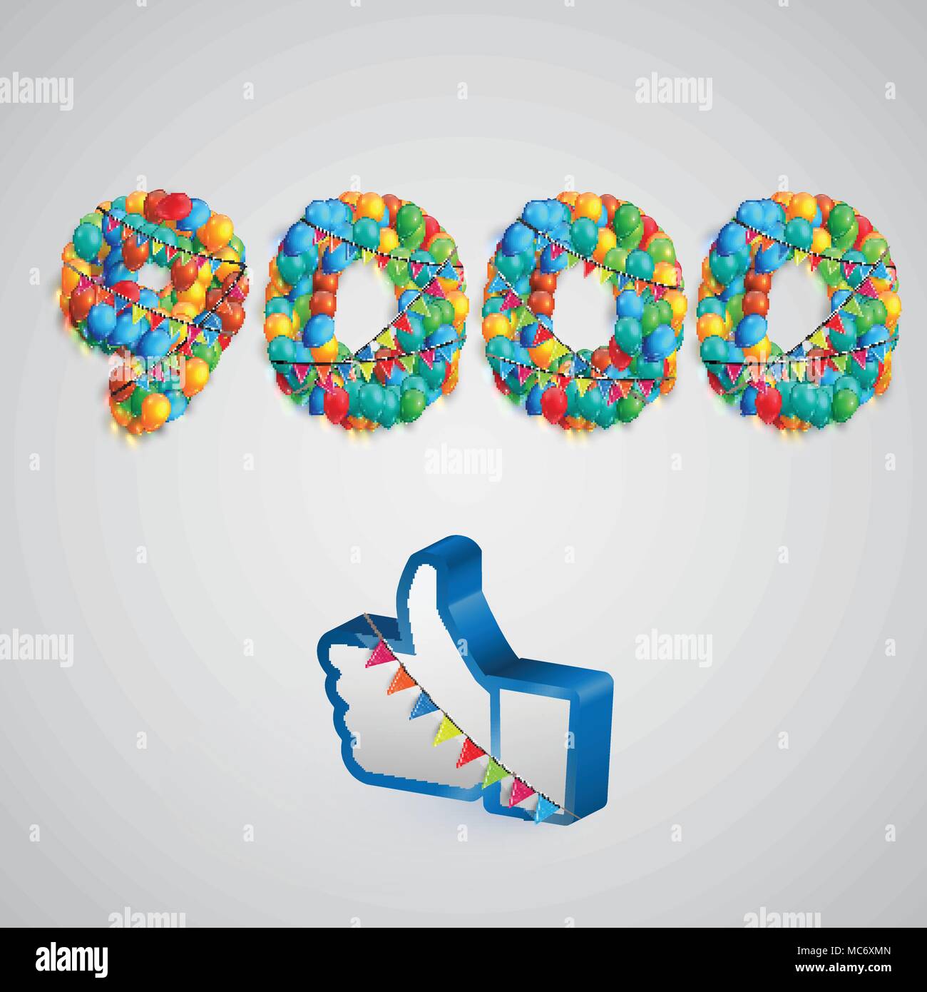 Number 9000 Stock Vector Images - Alamy