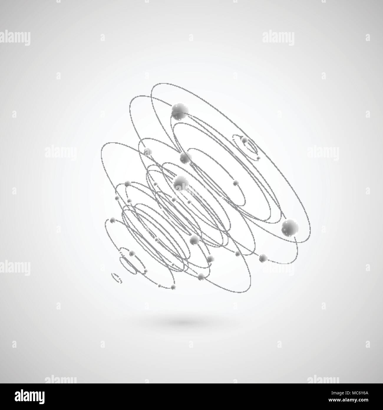 Vector illustration spiral complex Stock Vector Images - Alamy