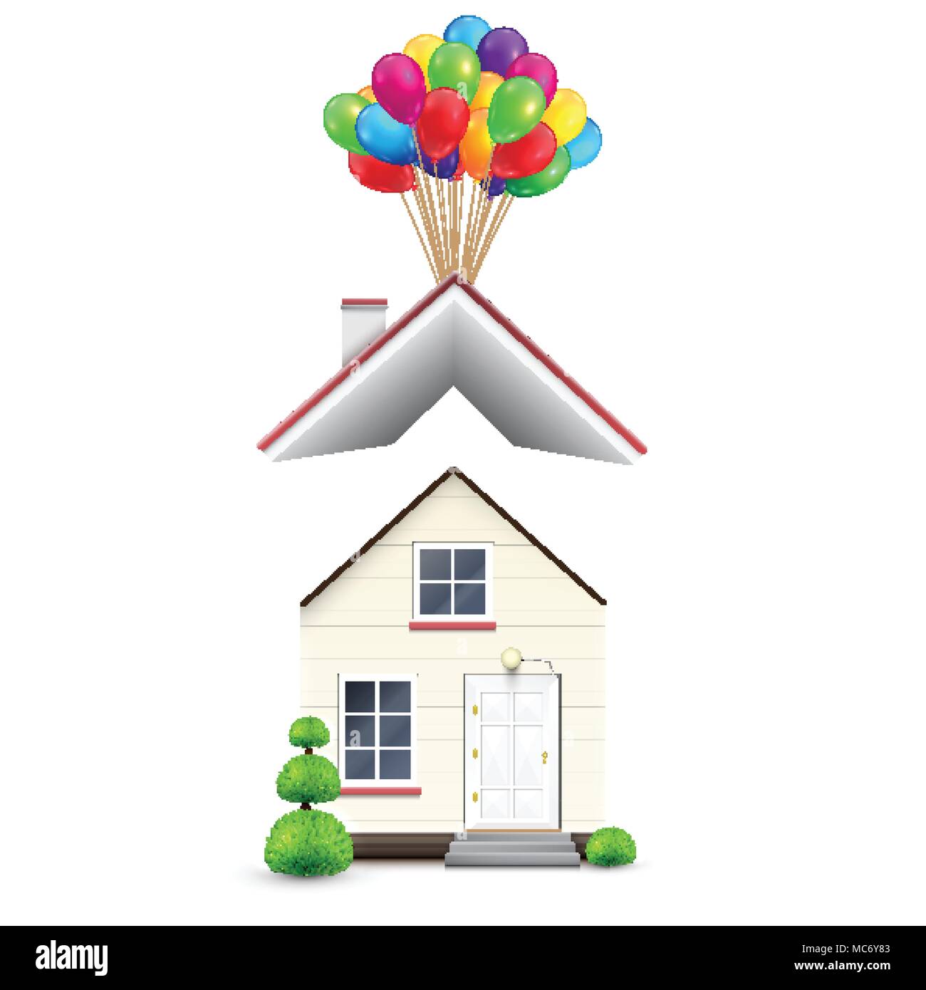 Balloon roof Stock Vector Images - Alamy