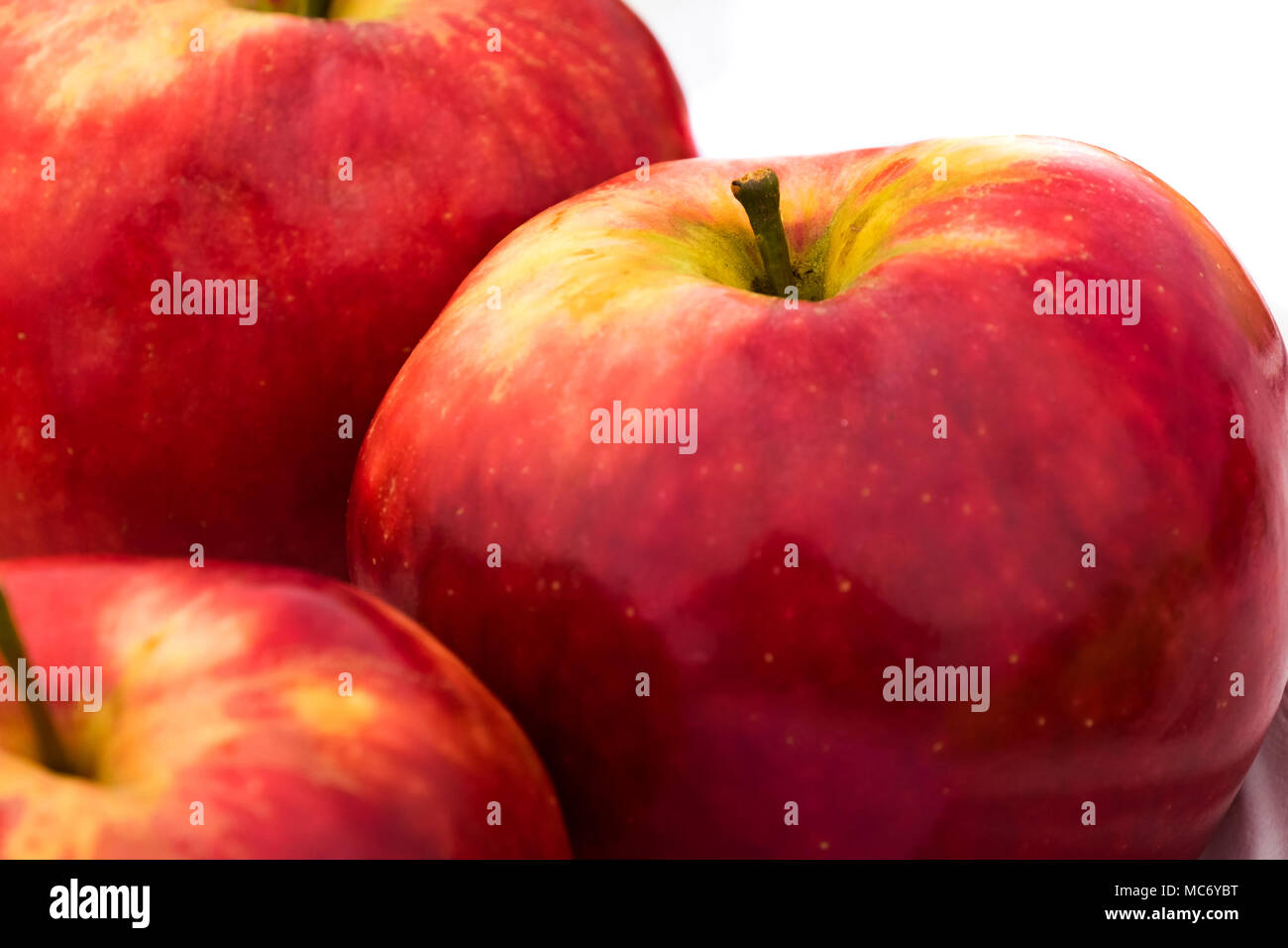 Apple With Stalk Stock Photos & Apple With Stalk Stock Images - Alamy