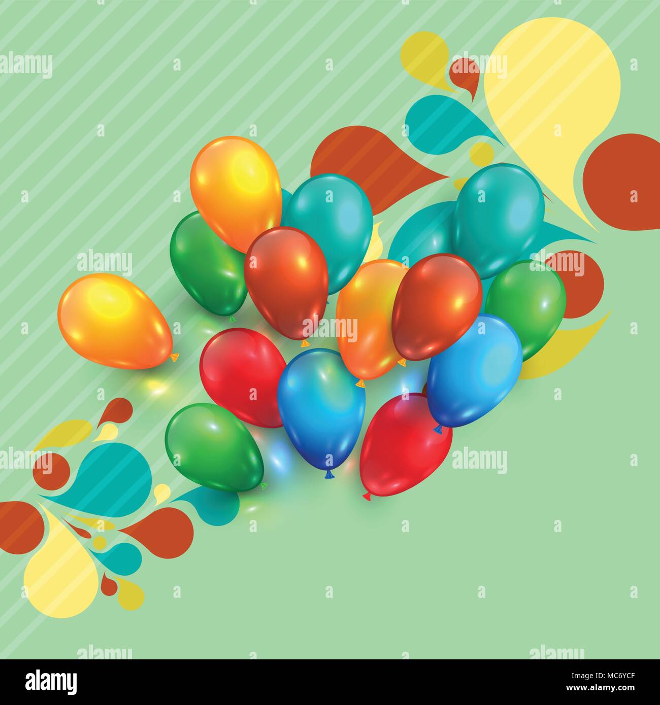 Colorful background for advertising, vector Stock Vector Image & Art ...