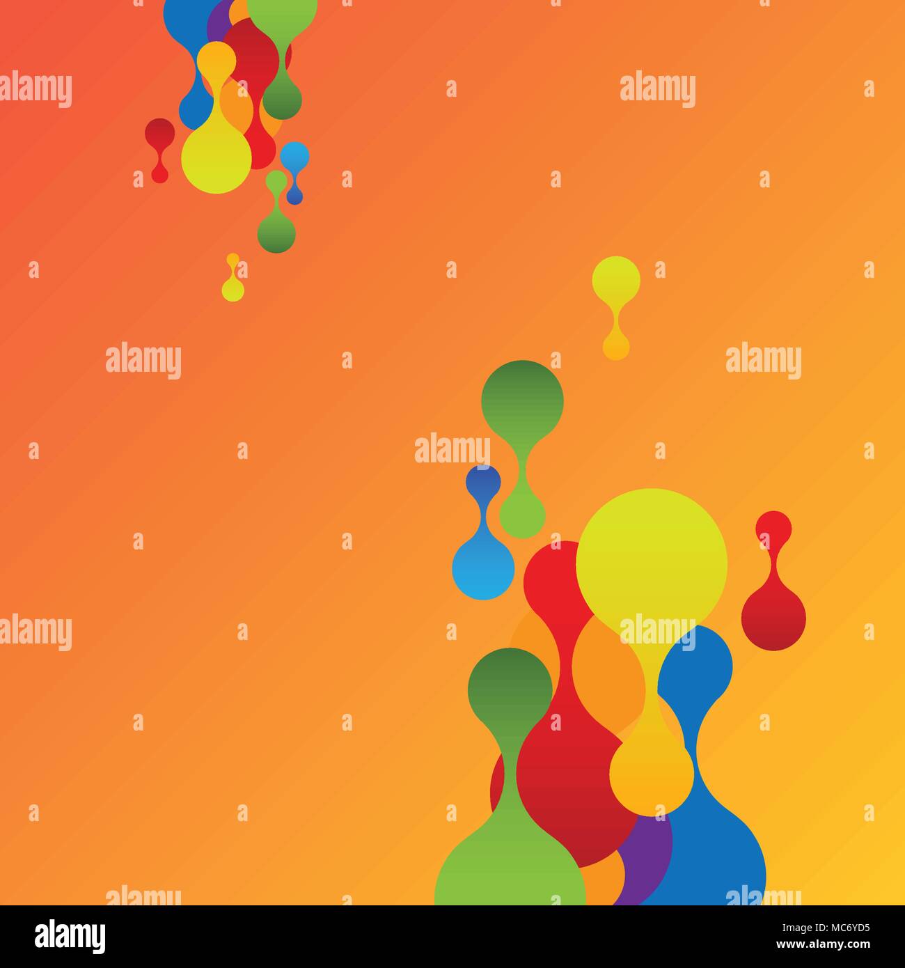 Colorful background for advertising, vector Stock Vector Image & Art ...