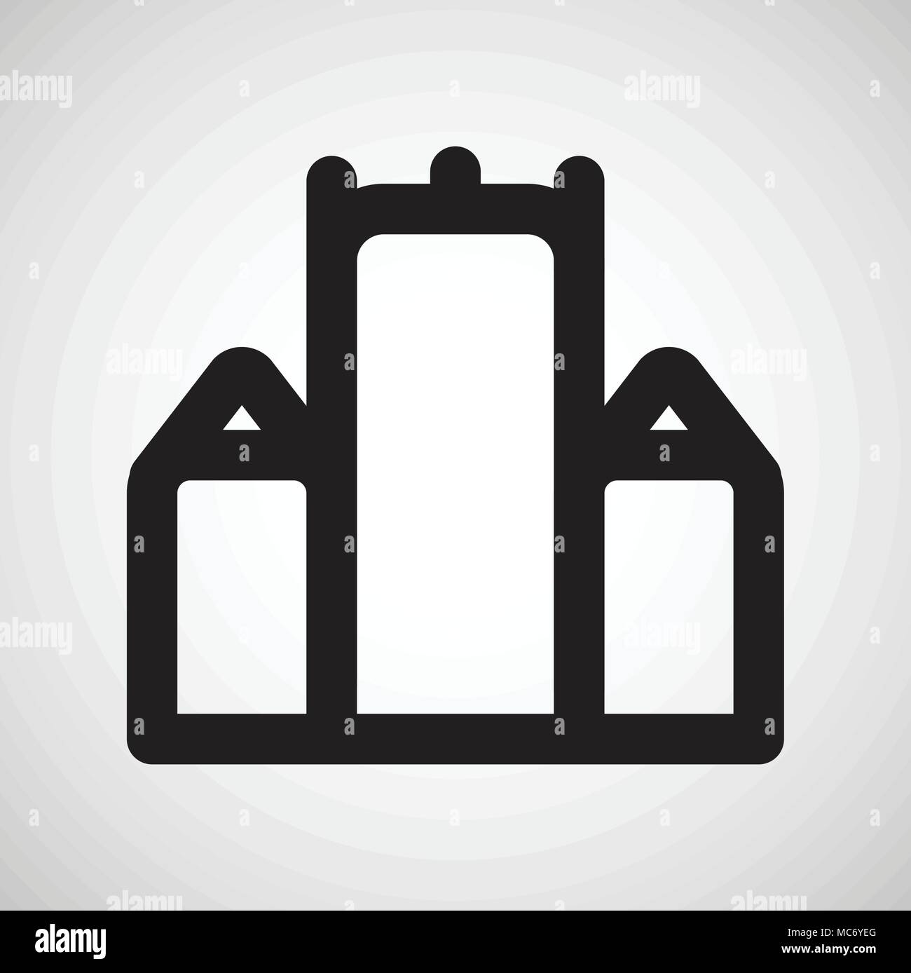Accomodation icon, vector Stock Vector Image & Art - Alamy