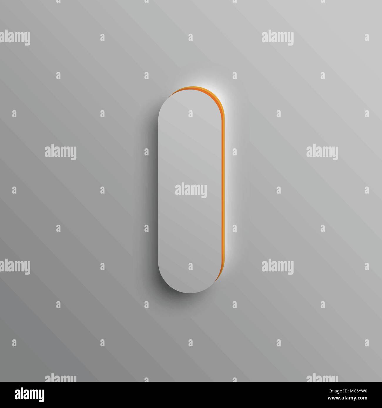 Realistic 3D font, vector Stock Vector Image & Art - Alamy