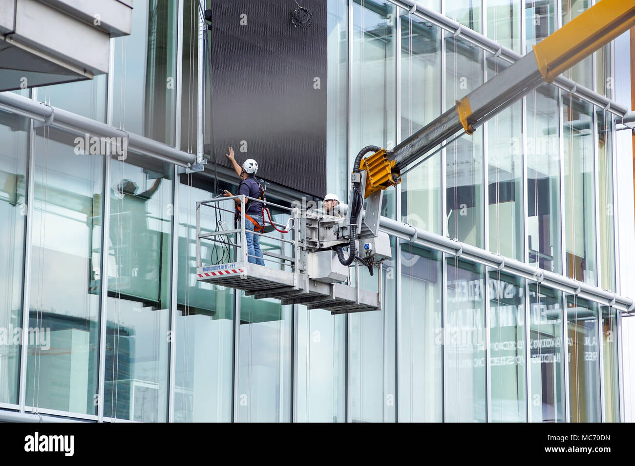 Elevator worker hi-res stock photography and images - Alamy