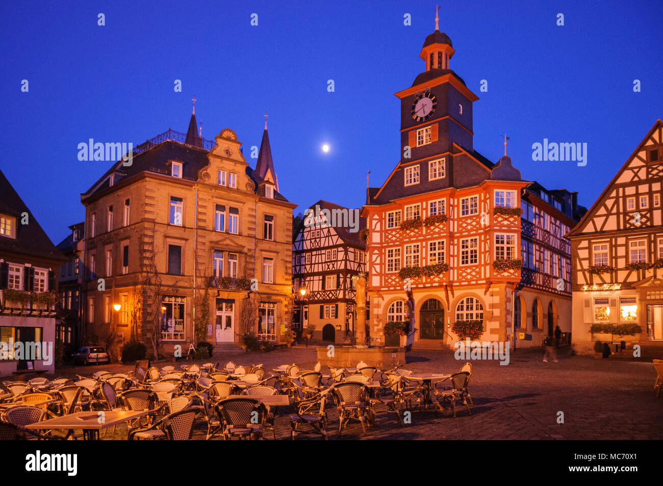 Heppenheim, Marktplatz, Hessen, Deutschland, Europa Stock Photo - Alamy