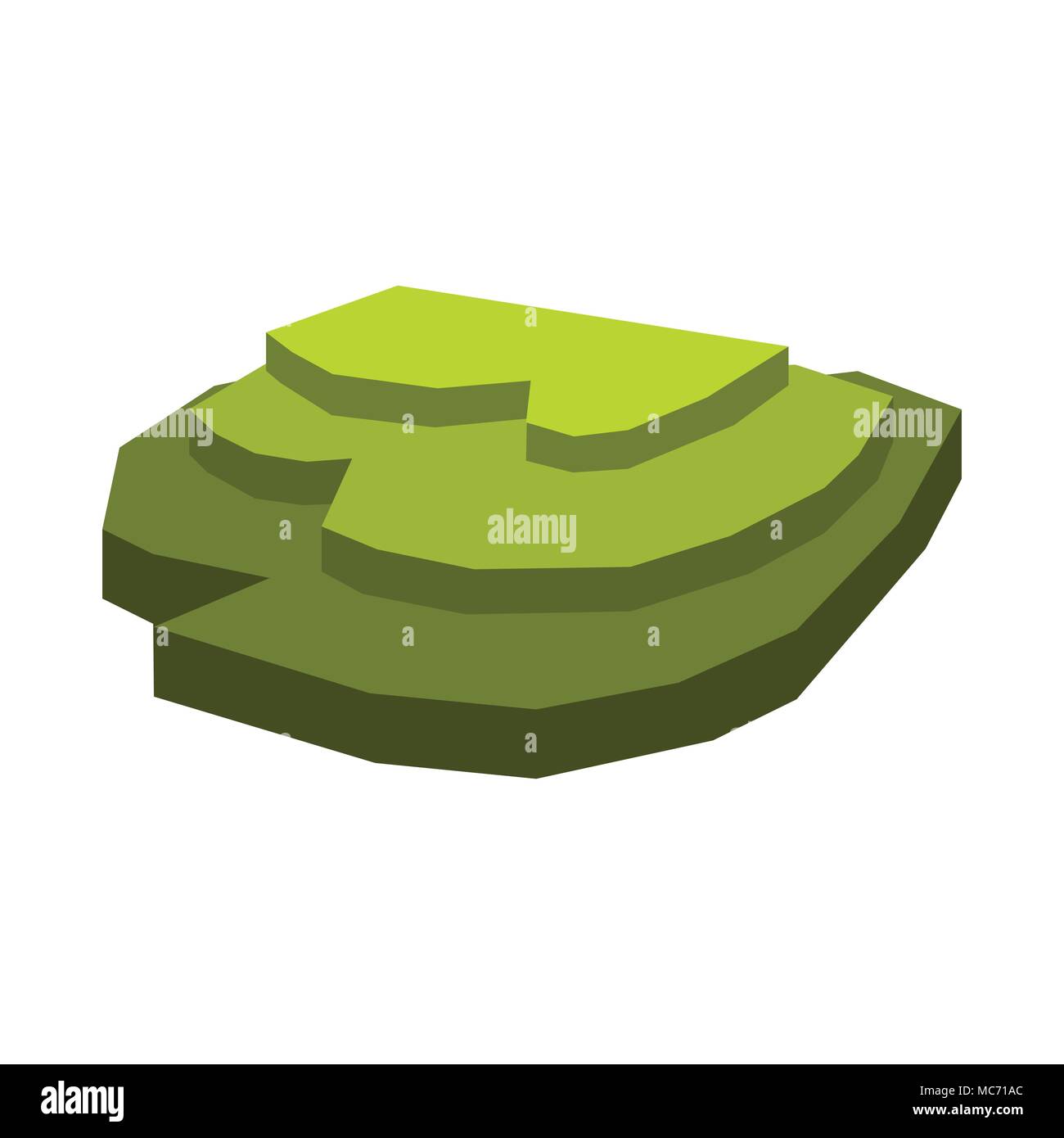 Rice field icon, flat style Stock Vector Image & Art - Alamy