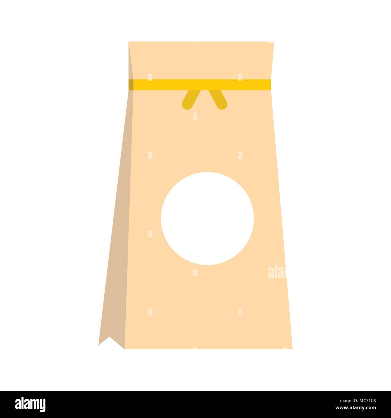 Paper packing icon, flat style Stock Vector Image & Art - Alamy