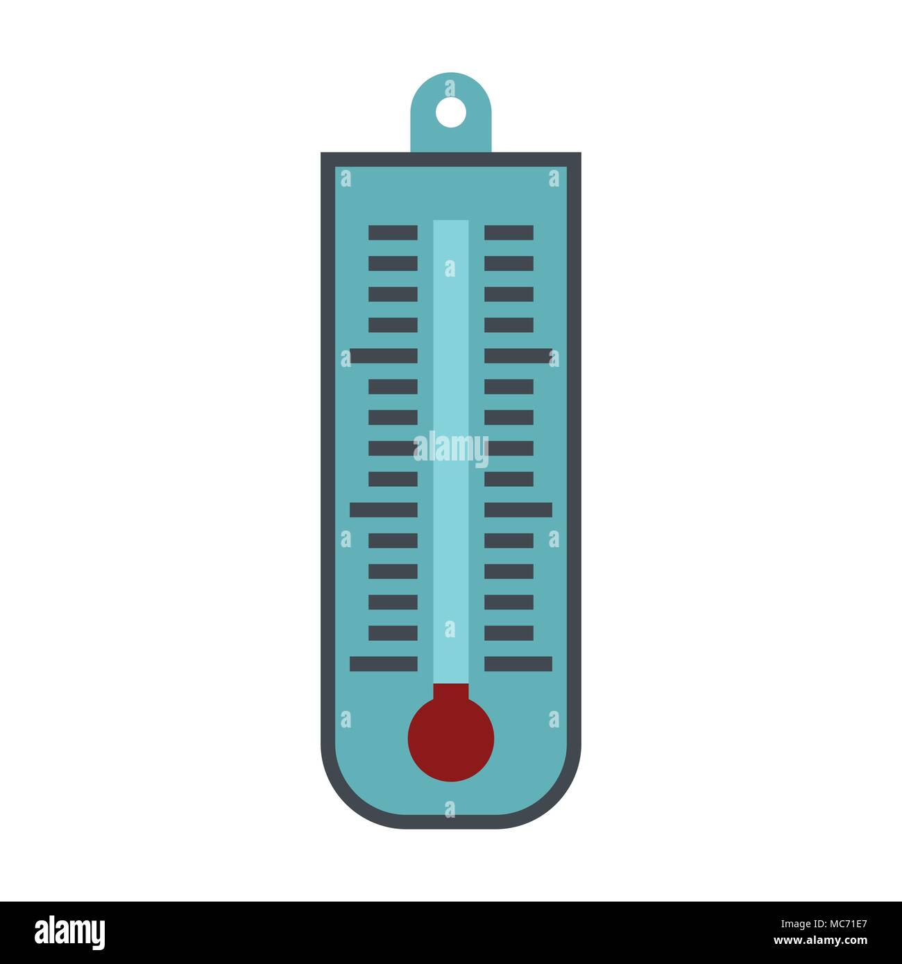 Thermometer indicates low temperature icon Stock Vector Image & Art - Alamy