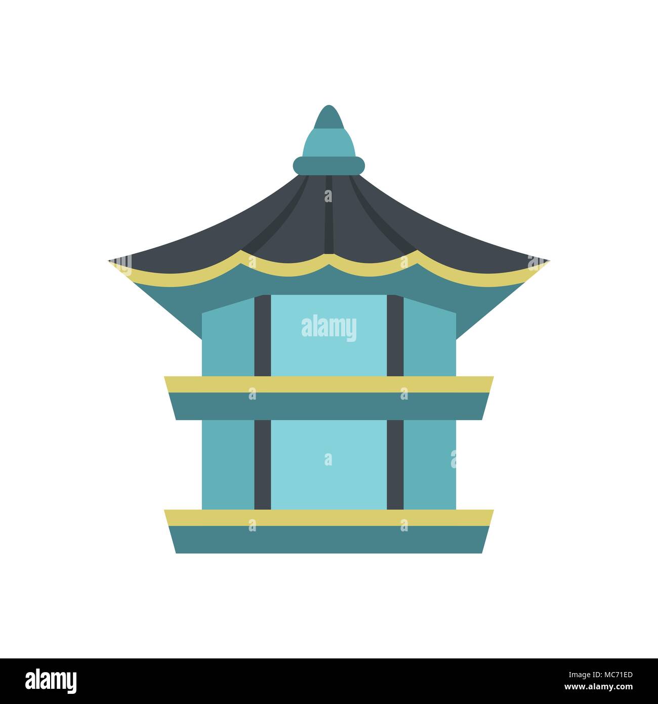 Hexagonal Temple Structure High Resolution Stock Photography and Images ...