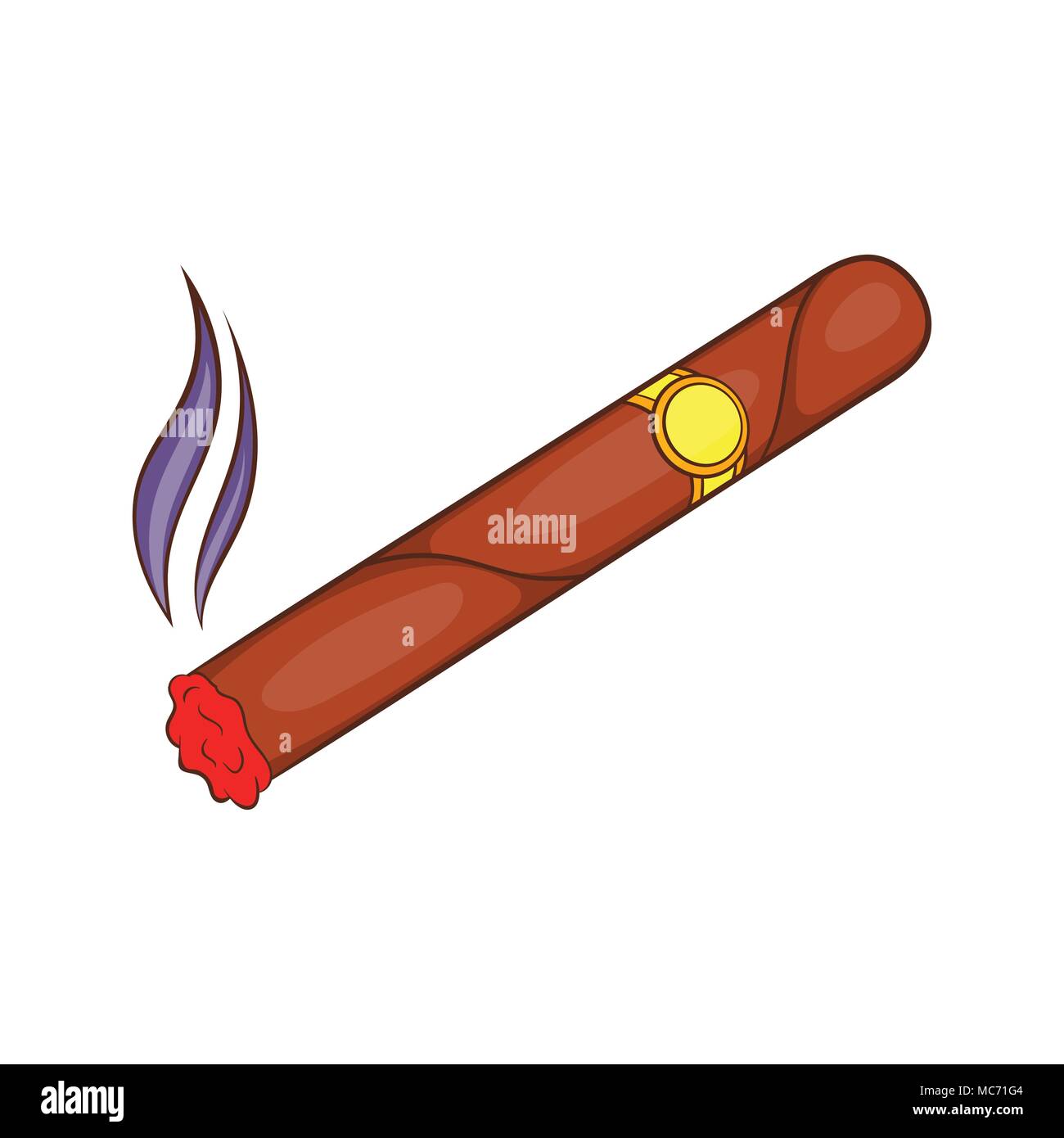 Cartoon Cigar High Resolution Stock Photography and Images - Alamy