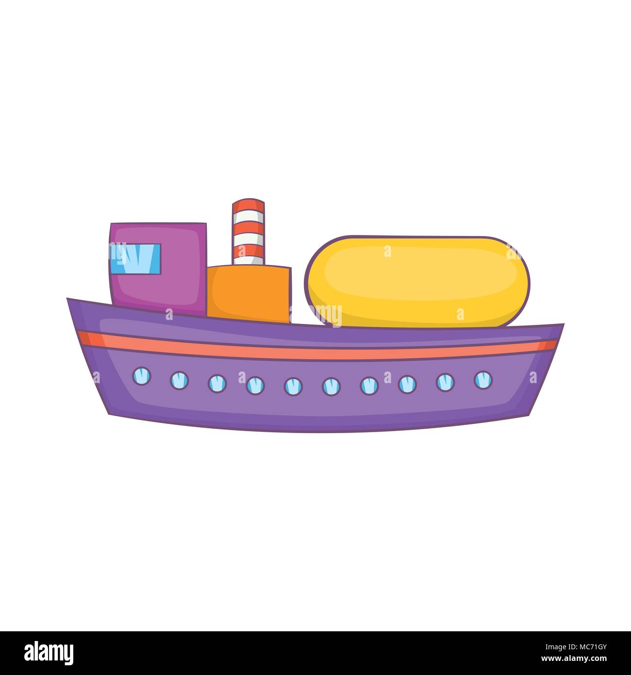 Oil tanker icon, cartoon style Stock Vector Image & Art - Alamy
