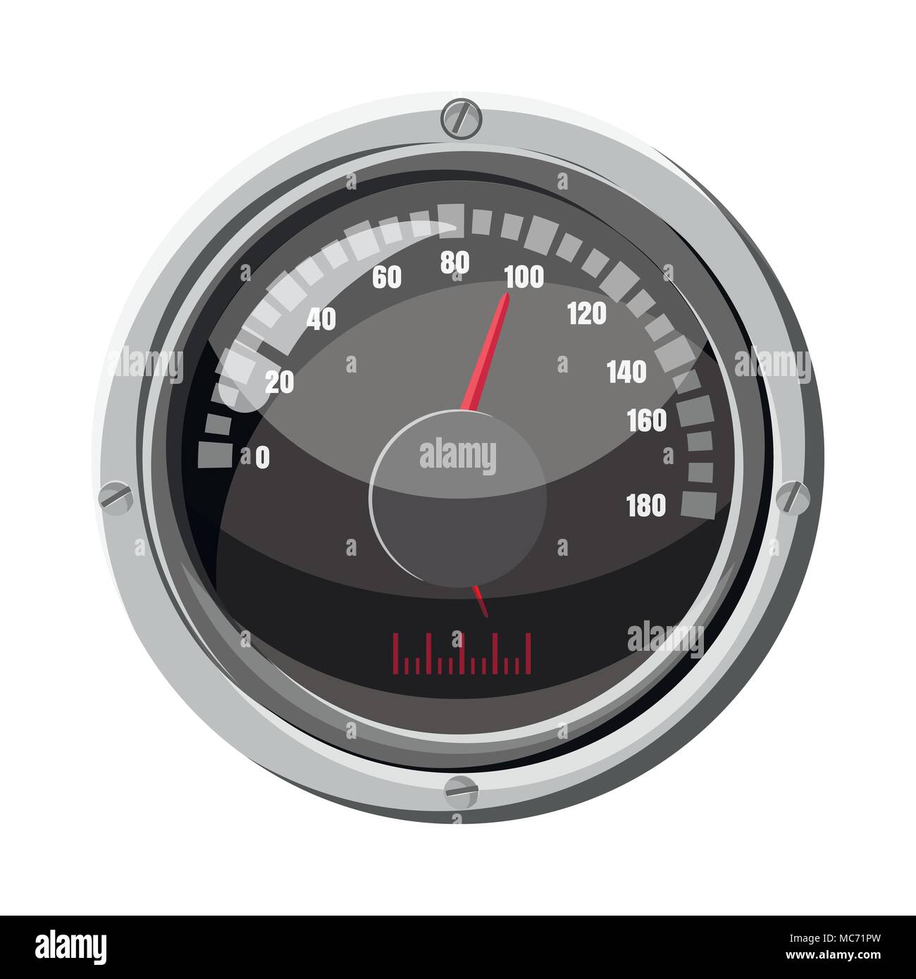 Round speedometer icon, cartoon style Stock Vector Image & Art - Alamy