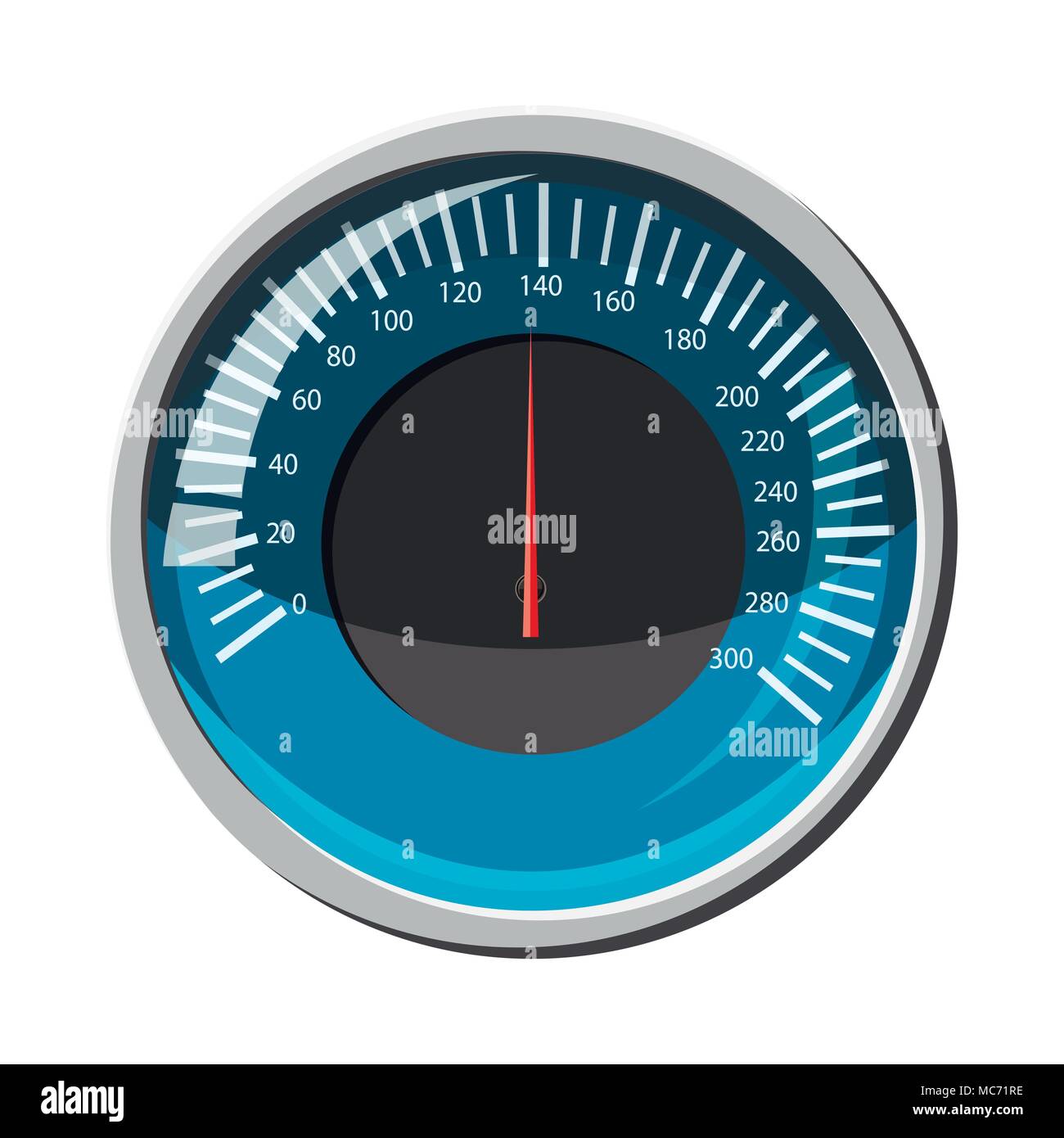 Speedometer odometer icon cartoon style Stock Vector Images - Alamy
